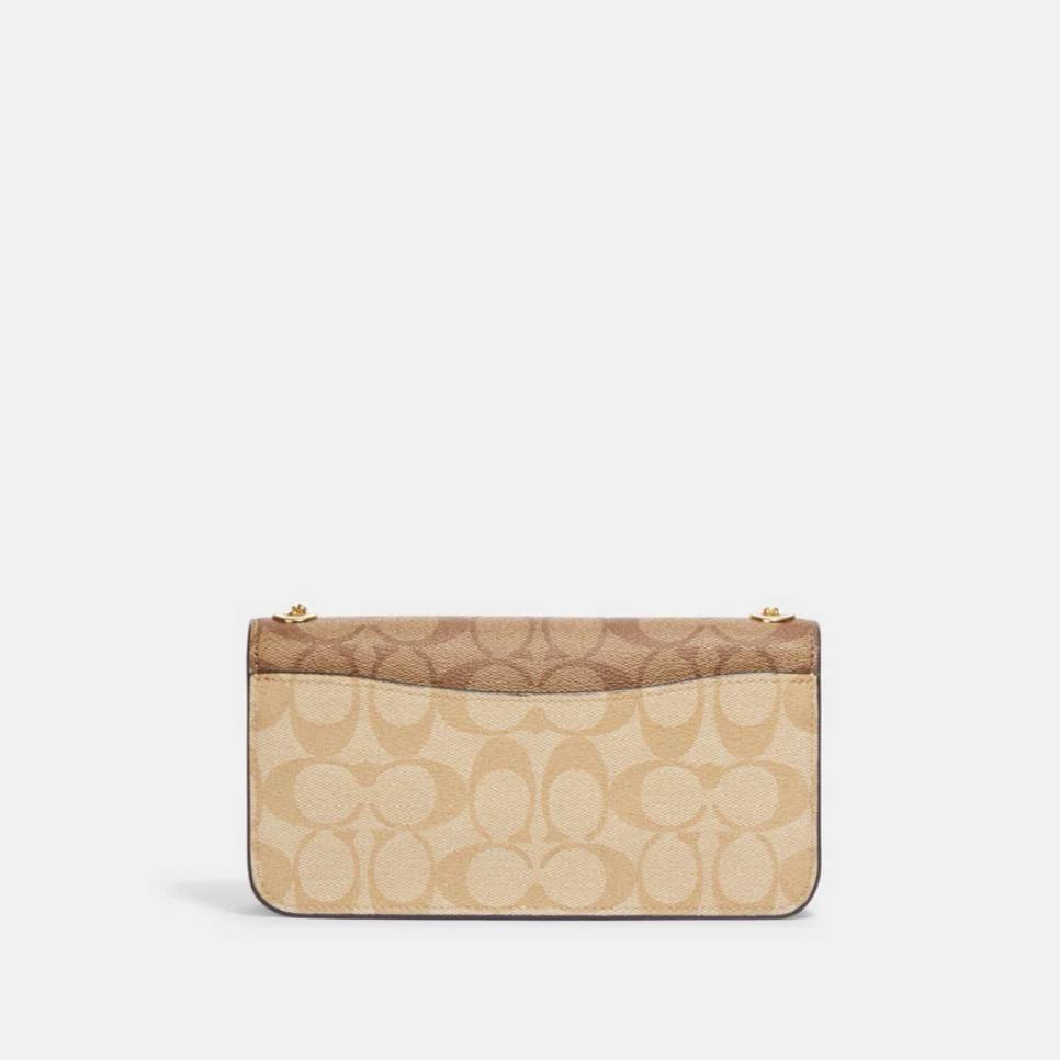 Coach Morgan Crossbody In Blocked Signature Canvas Light Khaki Multi ...