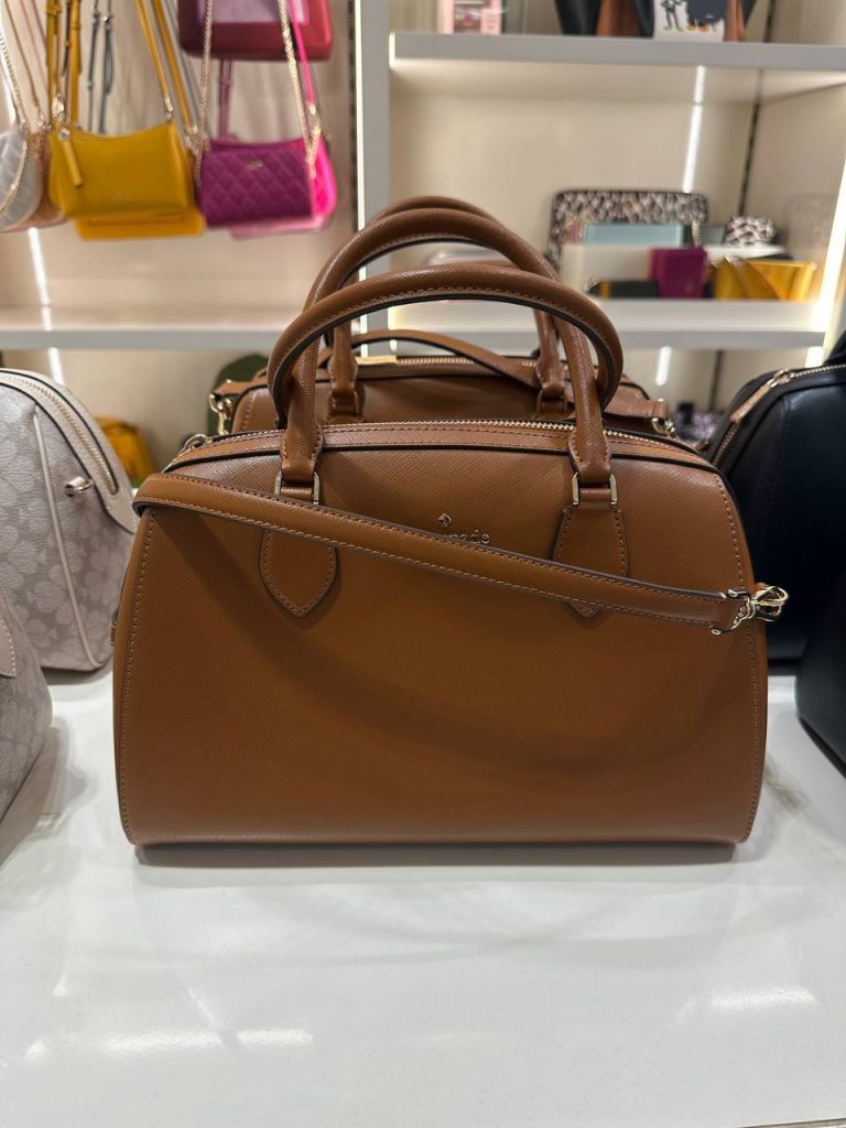 Kate Spade Madison Large Dolly Duffle Crossbody In Cavern Clay - Amory
