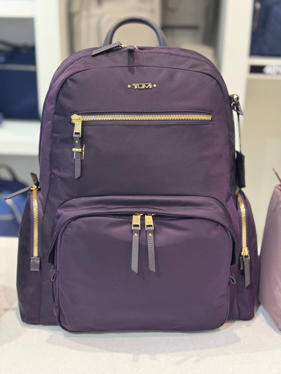 (Pre Order)tumi caren backpack in purple - Amory